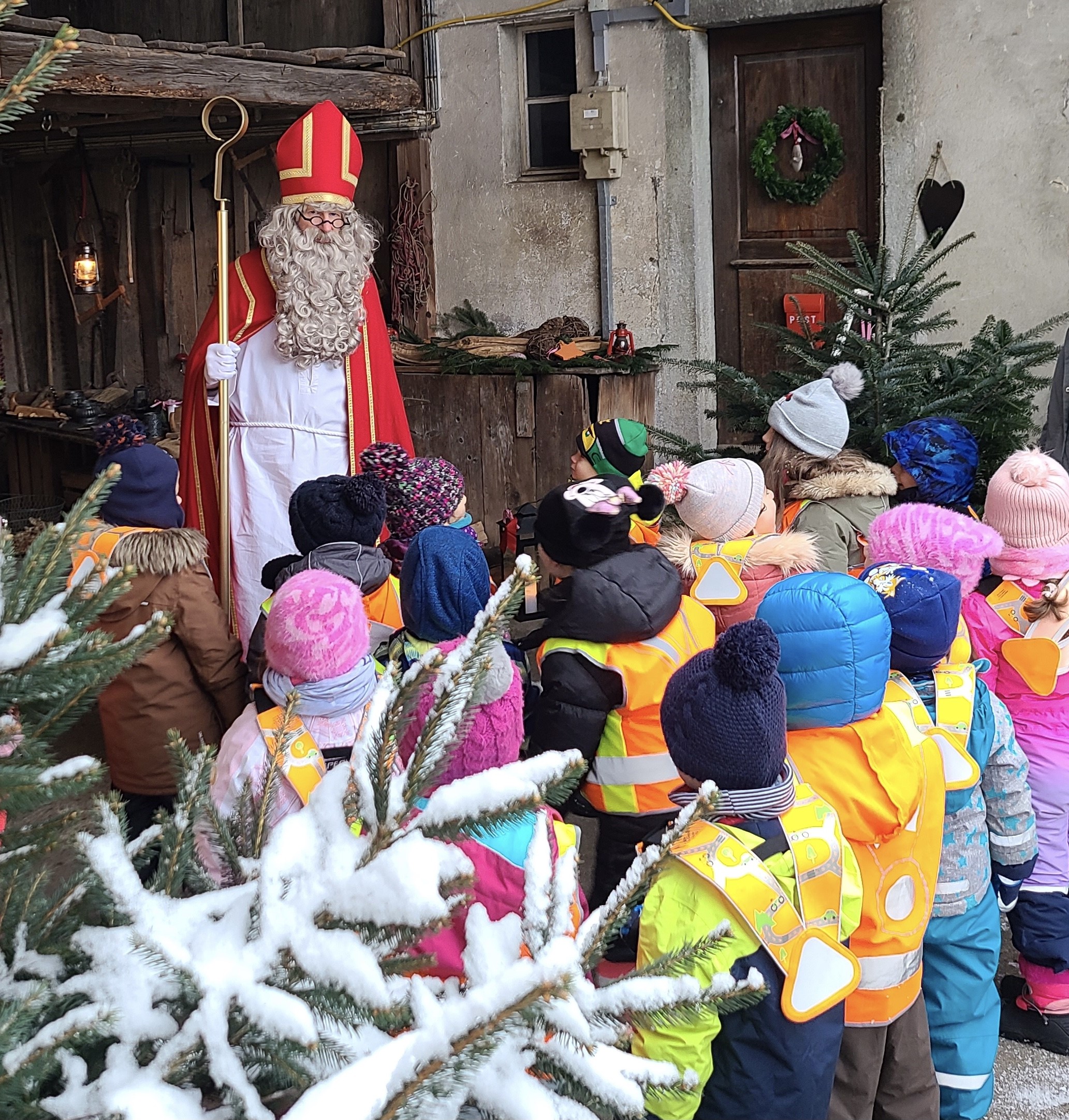 Beim Samichlaus zu Hause - Schule Würenlingen